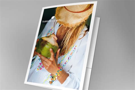 Portfolio Grafikdesign Tamara Comolli Pressemappe Philografina Janina Steger Designerin