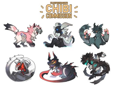 Chibi Commission Open By Felixspiritdragon On Deviantart