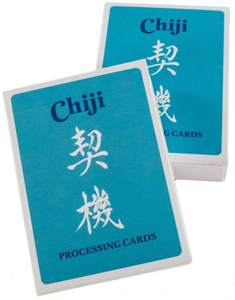 Chiji Processing Cards Institute For Experiential Education