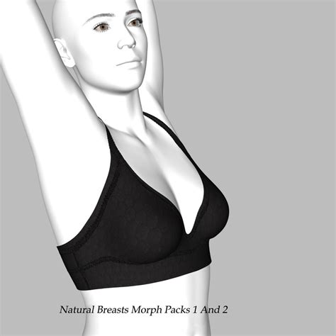 Natural Breast Morph For Genesis 9 Pack 1 Pack 2 Combined 2025 Free Daz 3d Models