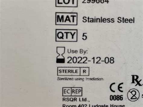 New Pioneer Box Of 5 Sternal Cable System 400 689 Exp 2022 12 B4 400 689 Sternal Cable System