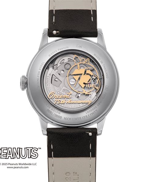 Orient X Peanuts 75th Anniversary｜crown Hour