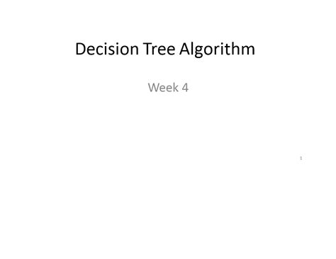 Decision Tree Algorithm Template Efficiently Analyze Decision Making
