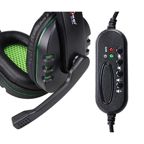 Fone De Ouvido Headset Usb Para Vídeo Game E Computador Gamer Led Knup Kp 359 Tendmix ComÉrcio