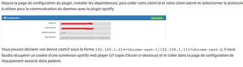 Plugin Spotify Invalidclient Invalid Redirect Uri Multimédia Communauté Jeedom