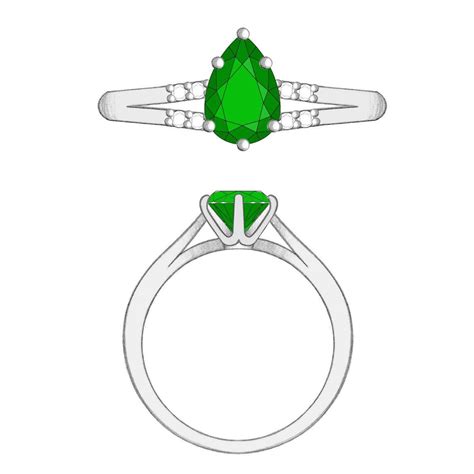 Cathedral Setting Engagement Ring Designs Custommade