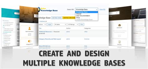 Multiple Knowledge Bases Echo Knowledge Base