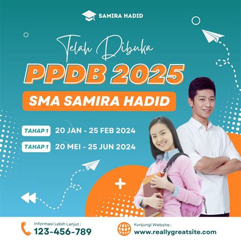 Gratis Desain Contoh Ppdb Canva