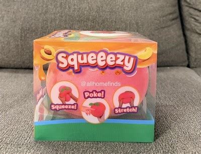 Viral Sunny Days Jumbo Squeezy Peach Squishy Toy Stress Relief