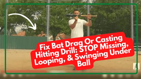 Fix Bat Drag Fast 2025 Youth Baseball And Softball Drill