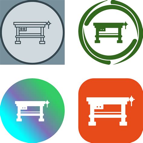 Work Bench Icon Design 45415685 Vector Art At Vecteezy
