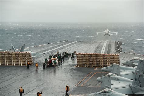 Aircraft Carrier Flight Deck Photos