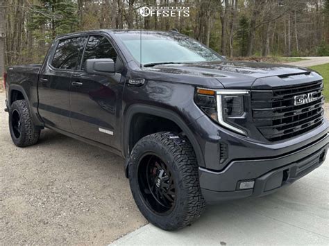 2022 Gmc Sierra 1500 With 20x10 19 Hardrock Crusher And 30555r20