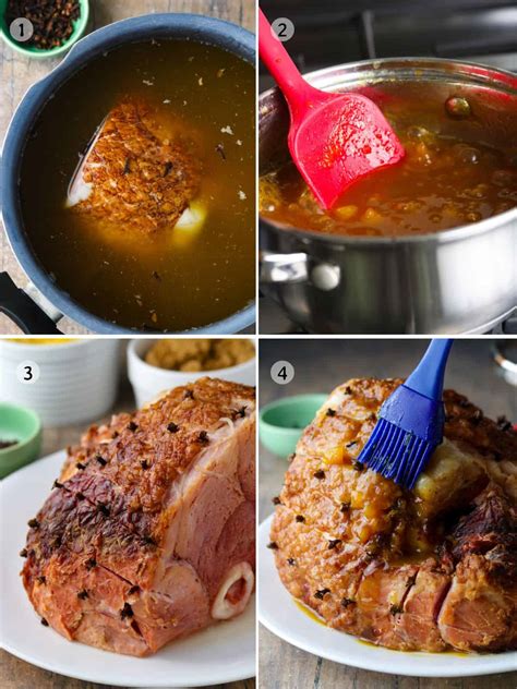 Filipino Style Pineapple Glazed Ham Kawaling Pinoy Street Food