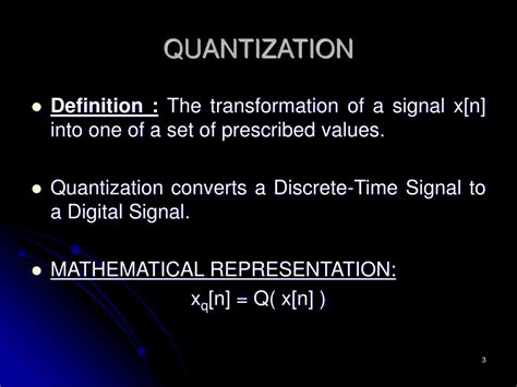 Ppt Quantization Error Analysis Powerpoint Presentation Free