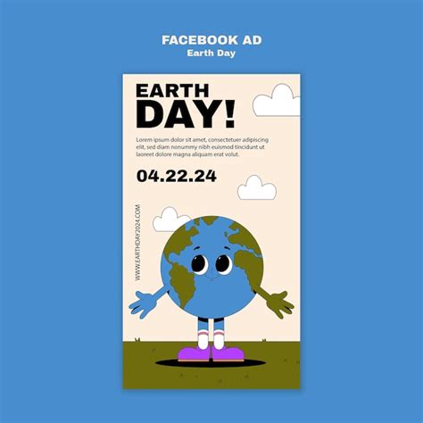 Premium Psd Earth Day Template Design