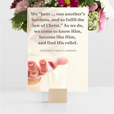 Relief Society Worldwide Devotional Invitations Bookmarks And Table