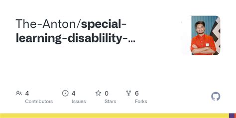 Github The Antonspecial Learning Disablility Analyser