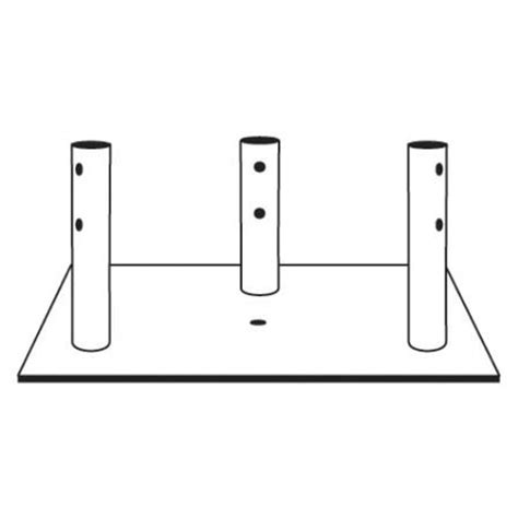 Rohn 45g Self Supporting Base Plate