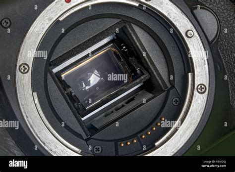 Digital Camera Aps C Sensor And Lens Mount Close Up Camera Sensor Ccd