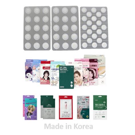 Beveled Hydrocolloid Acne Patches In Pouch Packing Tradekorea