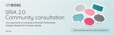 Sria 2 0 Community Consultation Eosc Association