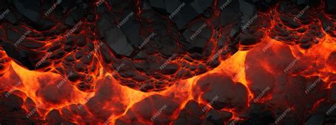 Premium Photo Lava Texture Fire Background Rock Volcano Magma Molten