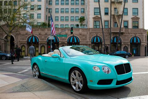Beverly Hills Dealer Commissions Tiffany Themed Bentleys
