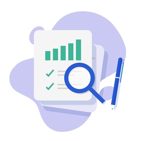 Premium Vector Sales Audit Report Review Inspect Analysis Research