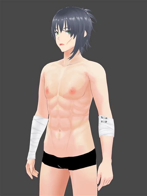 Trying To Make The Male Vroid Model Less Terrible Work In Progress
