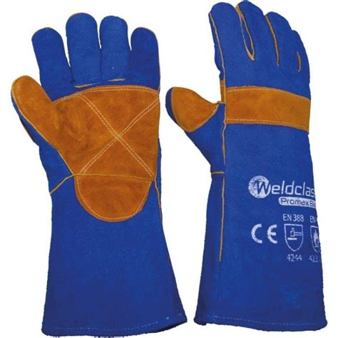 Gloves Welding Promax Blue Rapid Supply
