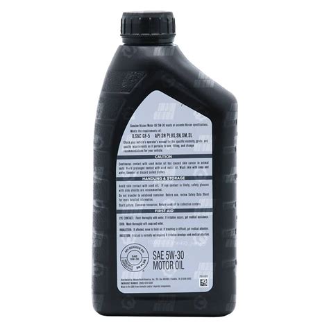 مشخصات، قیمت و خرید روغن موتور نیسان 5W-30