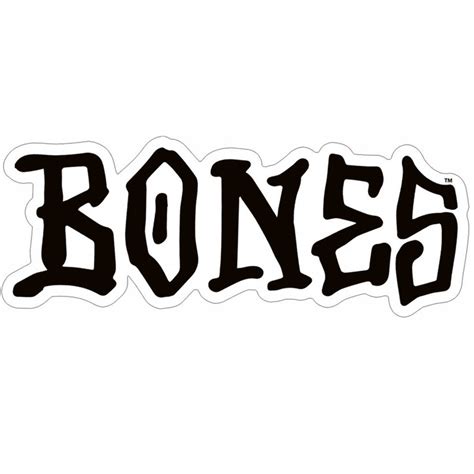 Bones Logo Sticker