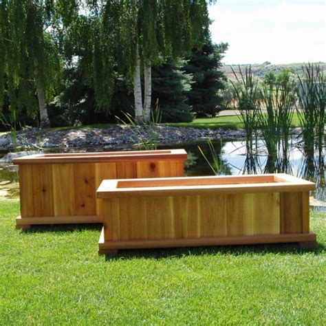 Cedar Garden Planter Plans