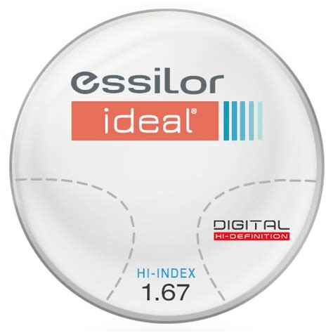 Essilor Essilor Ideal Digital Computer Lens Hi Index 167 Progressive