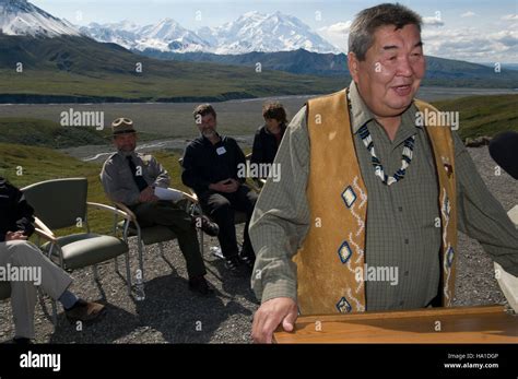 Chief Mitch Demientieff Participated In The Dedication Ceremony For Denali National Parks Grand