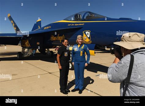 Photographer Photographs Lt Kaitlin Forster R With Ame1 Nathaly