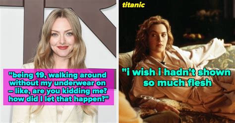 Celebrities Who Regretted Going Nude For Tv And Movies