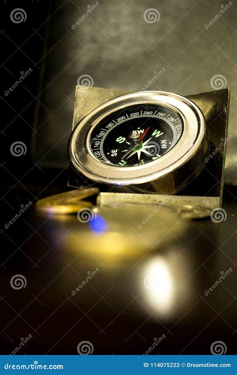 Modern And Beautiful Compass Used By Everyone Stock Image Image Of