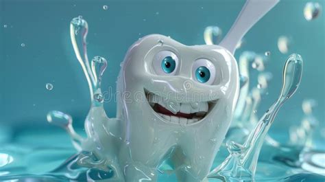 A Toothpaste Advertisement Featuring A Shining Smile Stock Image Image Of Morning Enamel