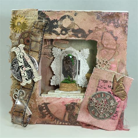 Steampunk Assemblage Art