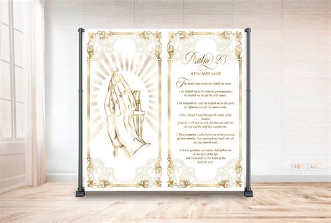 Bible Baptism Backdrop Baptism Christening Backdrop Baptism Holy