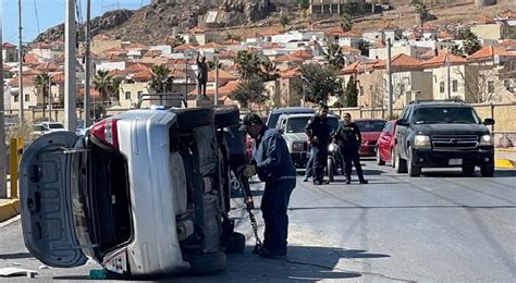 Congestionado Teófilo Borunda Sur Por Volcadura De Frente Al Diamante
