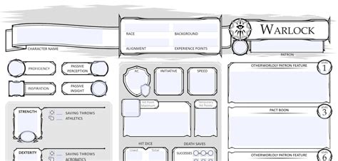 Best 5e Dandd Character Sheets Printable Dnd Character Sheets