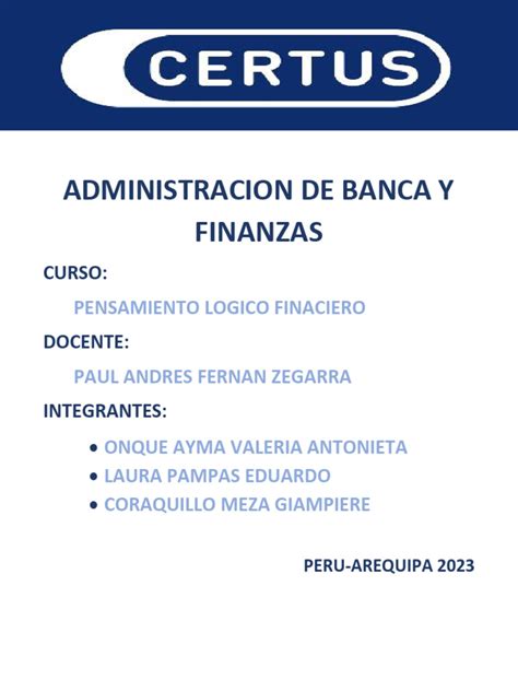 Administracion De Banca Y Finanzas 03 Descargar Gratis Pdf Comercio