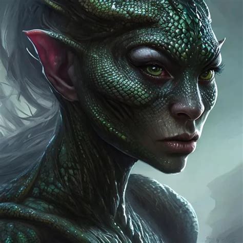 A Realistic Portrait Of A Woman That Is A Hybrid Of OpenArt