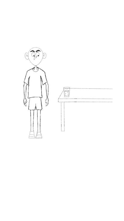 Practicing Animation Drinking Man Cartoon Drawings Cartoon Animation Drawing Animation