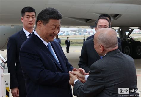 习近平主席访柬 随行保镖队伍展现专业风范（组图） 柬中時報