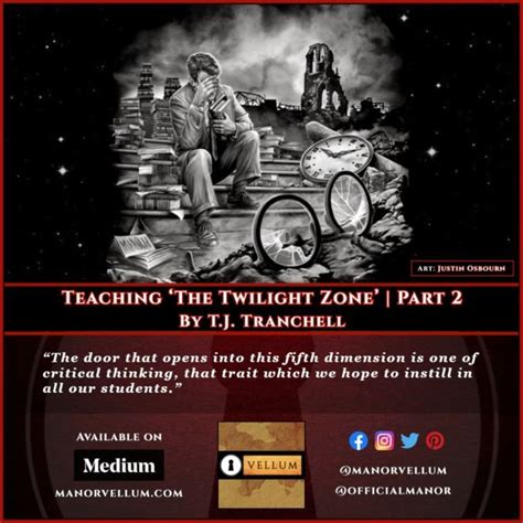 Teaching ‘the Twilight Zone Part 2 Twilight Zone Twilight Teaching