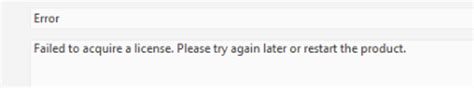 Failed To Acquire A License In Vault Job Processor And Queue